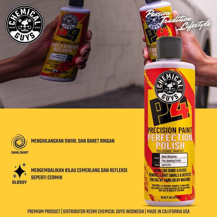 Jual Chemical Guys P4 Precision Paint Perfection Polish 473ml Polish ...