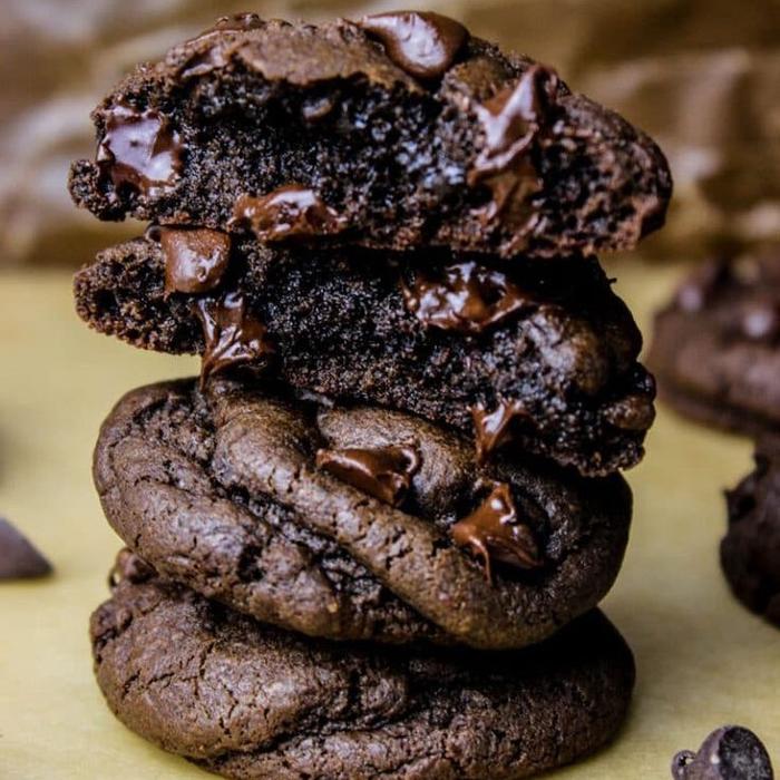 Jual Premix Brownies Cookies Tepung Instant Kue Kering Cokelat 500 Gram ...
