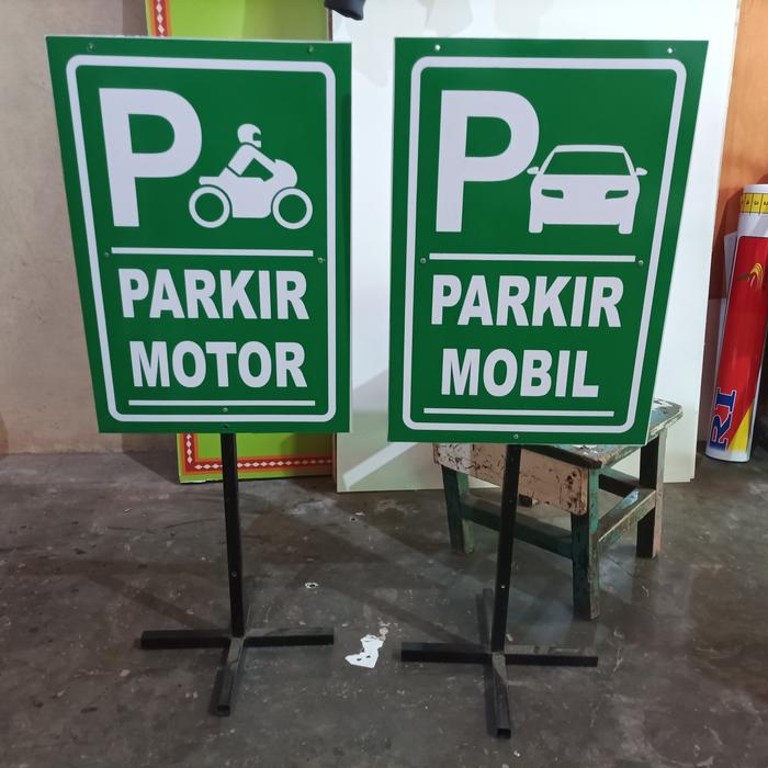 Jual Papan Tanda Sign Berdiri - Kab. Bekasi - KCM Trias Store | Tokopedia
