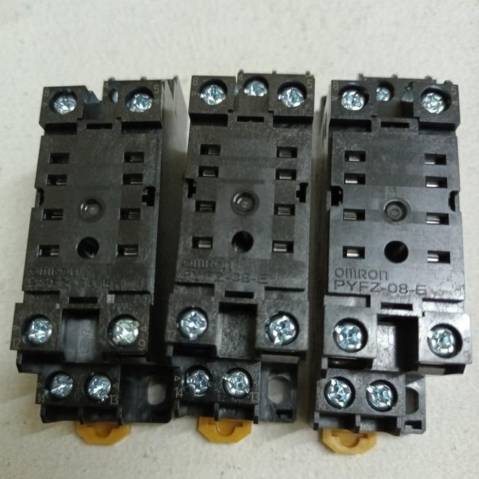 Jual Socket Omron PYFZ-08-E (untuk relay type MY2/MY2N-GS) - Jakarta ...