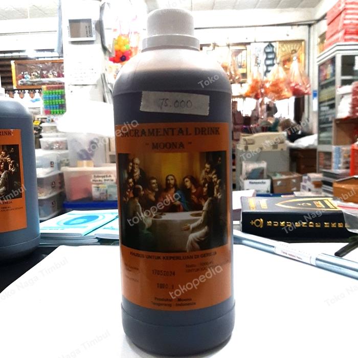 Jual Anggur Perjamuan Kudus 1 liter Ibadah Kebaktian Gereja Pengampunan ...