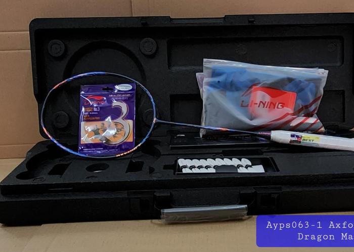 Jual Raket Badminton Lining Axforce 90 Max Tiger Dragon Limited Edition ...