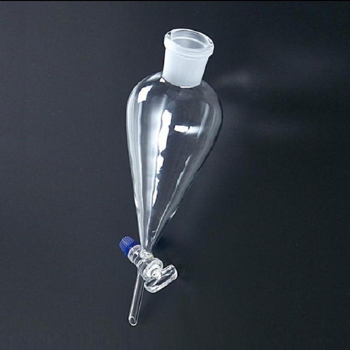 Jual Corong Pemisah 125 ml Separating funnel pear shape separatory ...