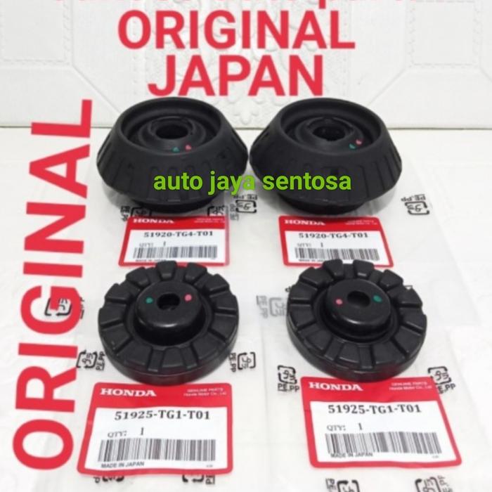 Jual karet support shock depan tatakan atas support honda mobilio brio ...