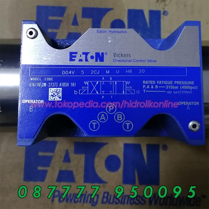 Jual DG4V 5 2CJ M U H6 20 VICKERS SOLENOID EATON DG4V-5-2CJ-M-U-H6-20 - Jakarta Barat - HIDROLIK ...