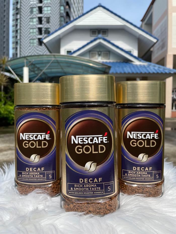Jual Nescafe Gold Decaf Rich Aroma & Smooth Taste Kopi Nescafe 200g ...