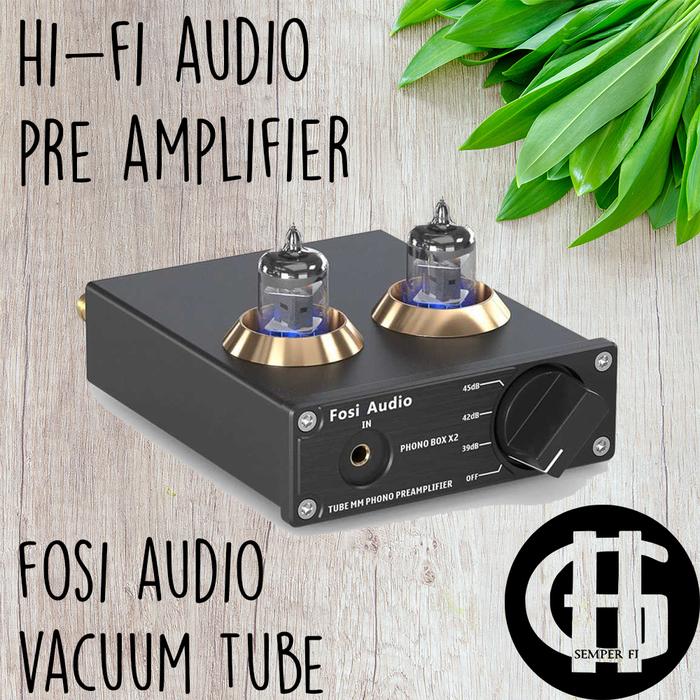 Jual Fosi Audio Hi-Fi Preamplifier Phono 6A2 Vacuum Tube-Box X2 ...