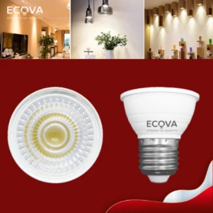 Promo Ecova Lampu LED MR16 Spotlight E27 5 Watt 4000K Natural White ...
