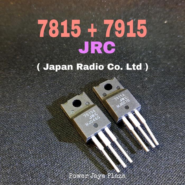 Jual 7815 7915 ( sepasang) merk JRC IC regulator original Japan - Kota ...