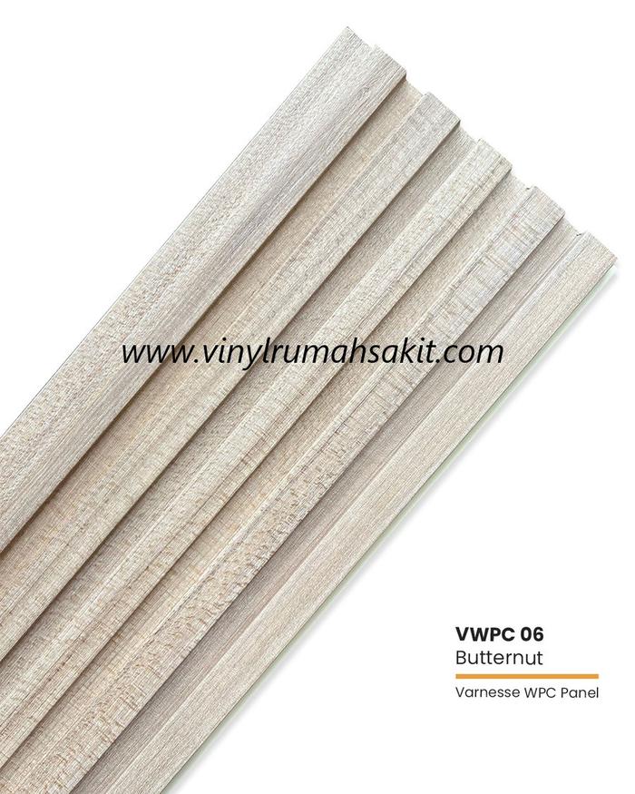 Jual WPC Panel Dinding merk Varnesse System Lem-Uk. 15cmx1,5m Ready Stok - Butternut - Kota ...
