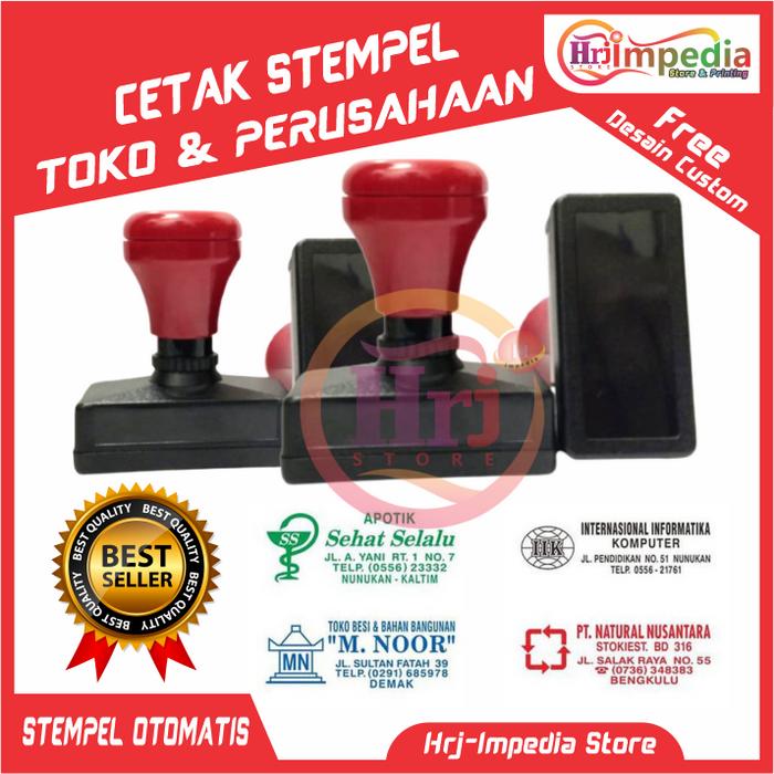 Jual Cetak Stempel Otomatis PT-CV Perusahaan|Cetak Stempel Warrna Flash ...