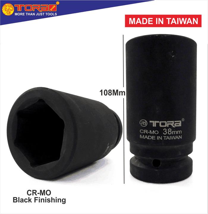 Promo TORA Mata Sok Impact Long 38 mm 1" 6 PT - Socket Deep Impact - Taiwan - Kab. Bandung ...
