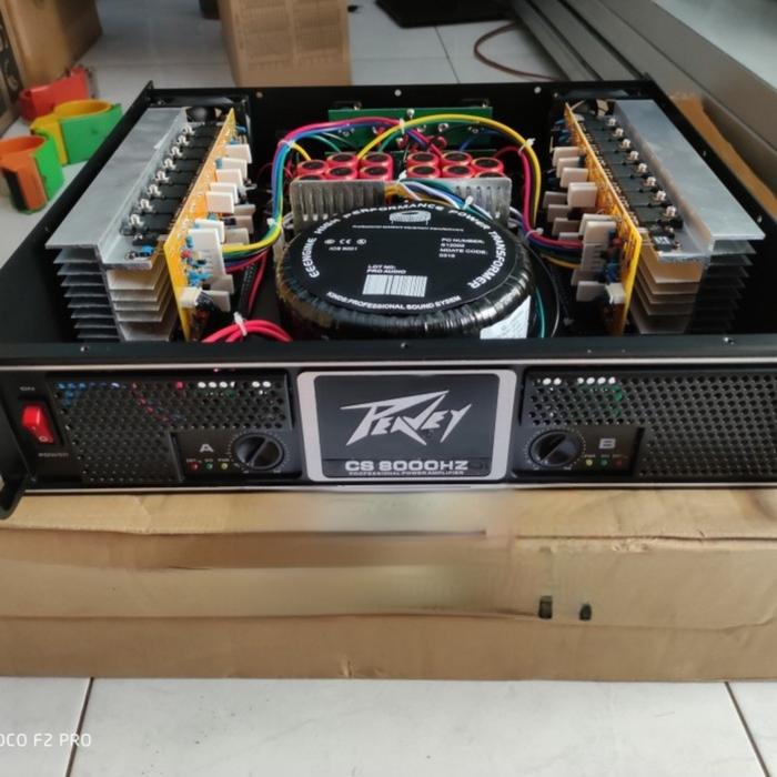 Jual POWER AMPLIFIER PEAVEY CS 8000HZ/CS 8000 HZ/CS8000HZ MANTAP ...