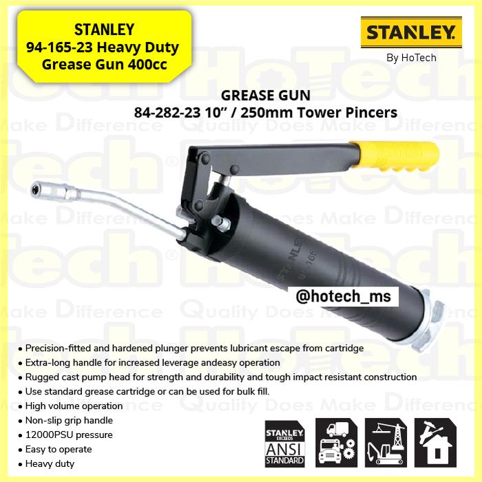 Jual STANLEY|94-165-23 Heavy Duty Grease Gun 400cc|Tools - Jakarta ...