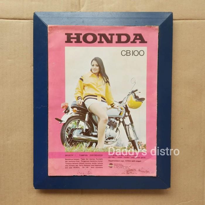 Jual Iklan motor Honda CB100 pigura bingkai frame asli lawas antik vintage - Kota Tangerang ...