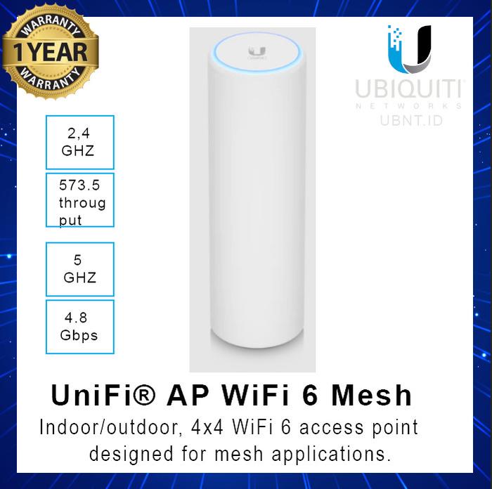Jual UBIQUITI Unifi U6 Mesh AP Access Point WiFi 6 Mesh - Jakarta Pusat ...