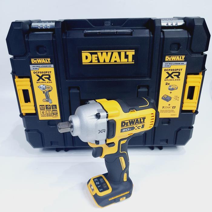 Jual Mesin Impact Wrench 1/2" Cordless Brushless 20V DCF 892 ( UNIT ...