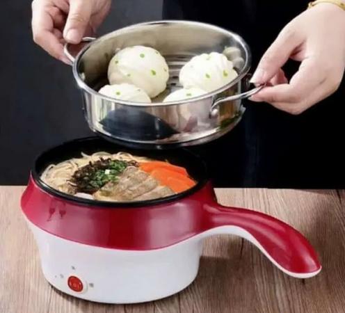 Jual Hot Pan Panci Elektrik Pemanas Alat Masak Rebus Sop Sayur Mie ...