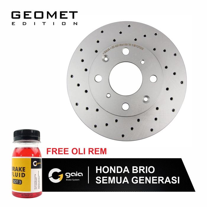 Promo BRAKE DISC ROTOR HONDA BRIO (GEOMET) ORIGINAL GAIA - Kota Bandung ...