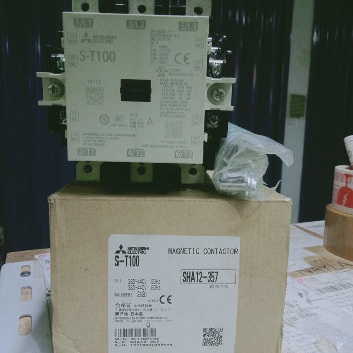 Jual MAGNETIC CONTACTOR MITSUBISHI S-T100 380V ORIGINAL ASLI 💯 - Kota ...