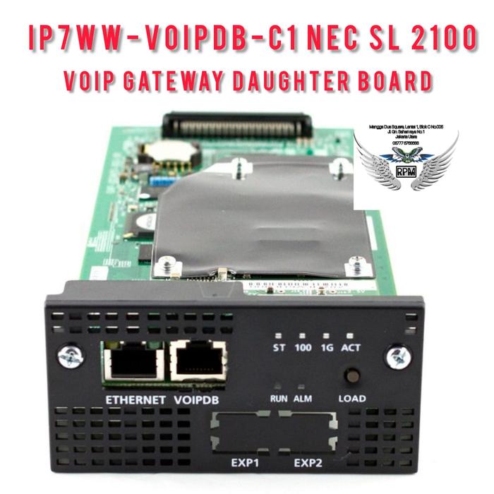 Jual IP7WW-VOIPDB-C1 | NEC SL2100 | VoIP Gateway Daughter Board ...