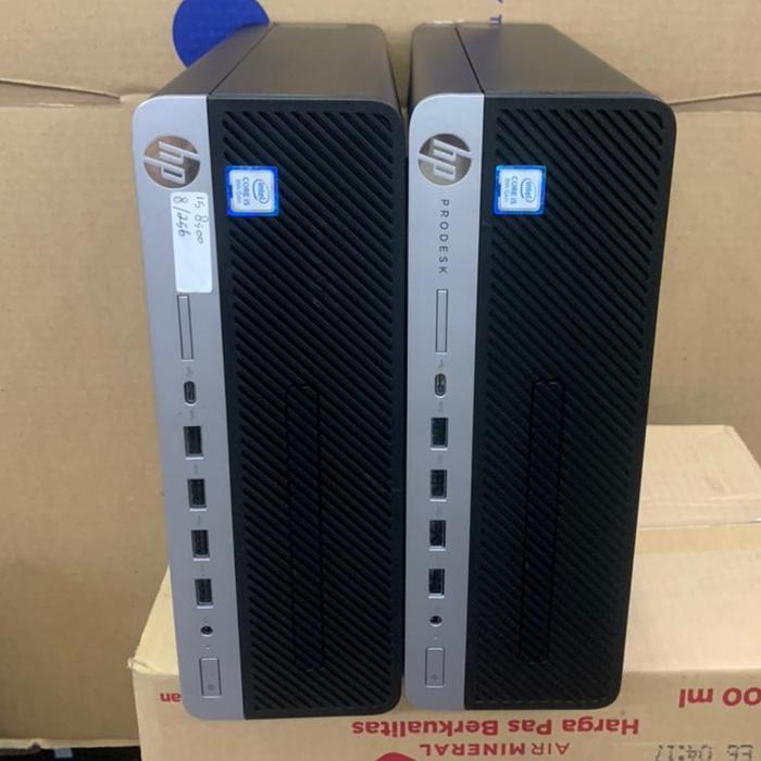 Jual READY PC HP PRODESK 600 G4 SFF CORE I5 8500 secen like new ...