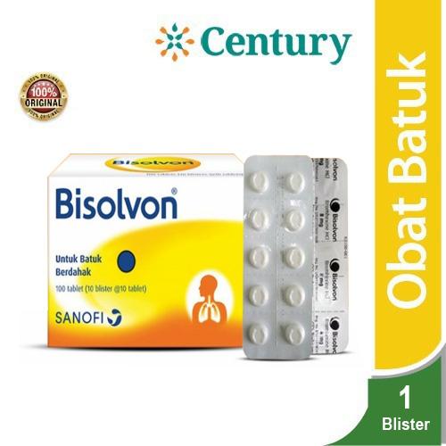 Promo BISOLVON TABLET 1 BLISTER ISI 10 TAB / OBAT BATUK / BATUK ...