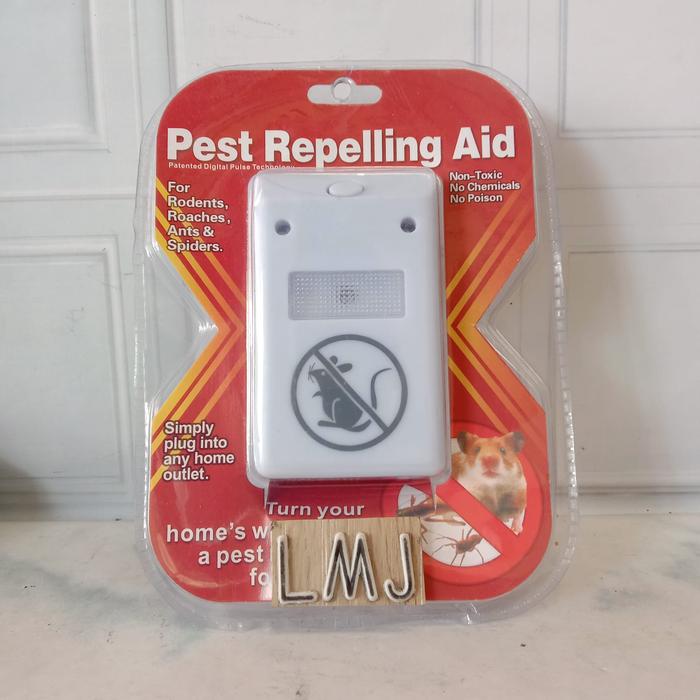 Jual Pest Reject X Ultrasonic Alat Pengusir serangga tikus nyamuk lalat ...