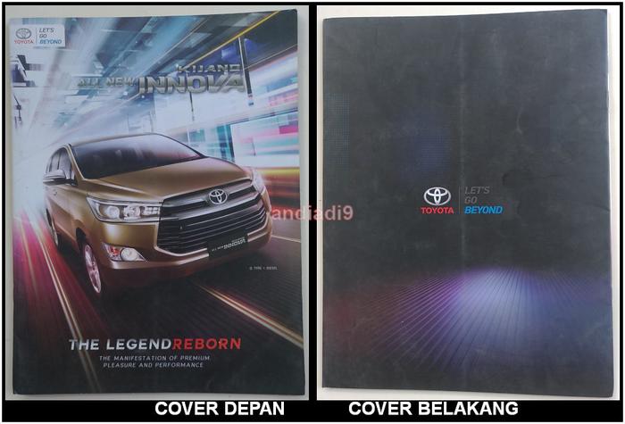 Jual BUKU BROSUR MOBIL TOYOTA KIJANG INNOVA 6 HLMN - Kota Malang - andiadi9 | Tokopedia