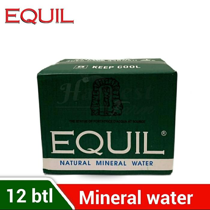 Jual EQUIL - Natural Mineral Water - 380 ml (karton isi 12 botol ...