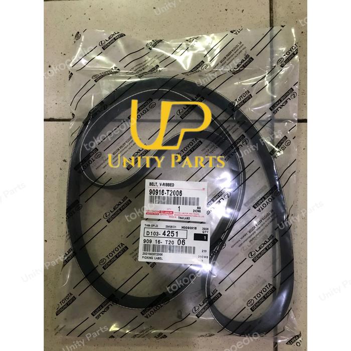 Jual Fan Belt/ V-belt Tali Kipas Innova Hilux Fortuner Diesel 90916 ...
