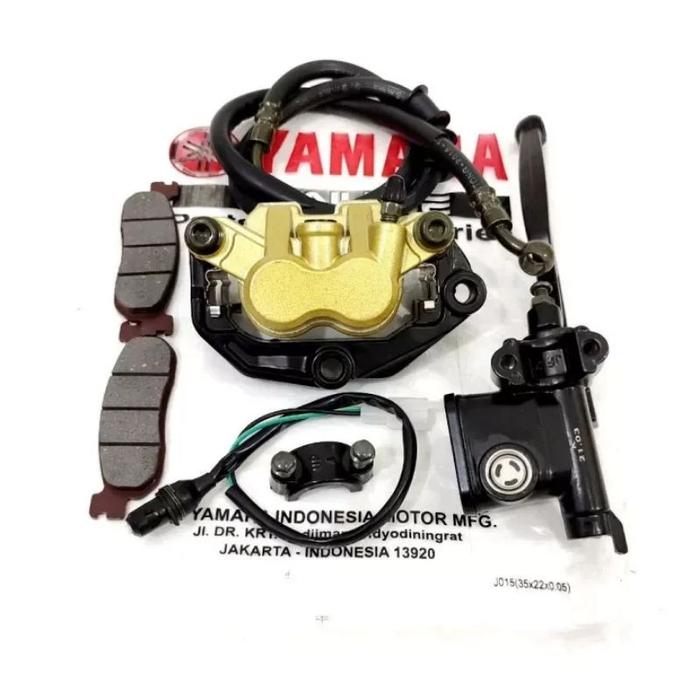 Jual selang rem+master rem set+kaliper depan Yamaha fizr,Vega R lama ...