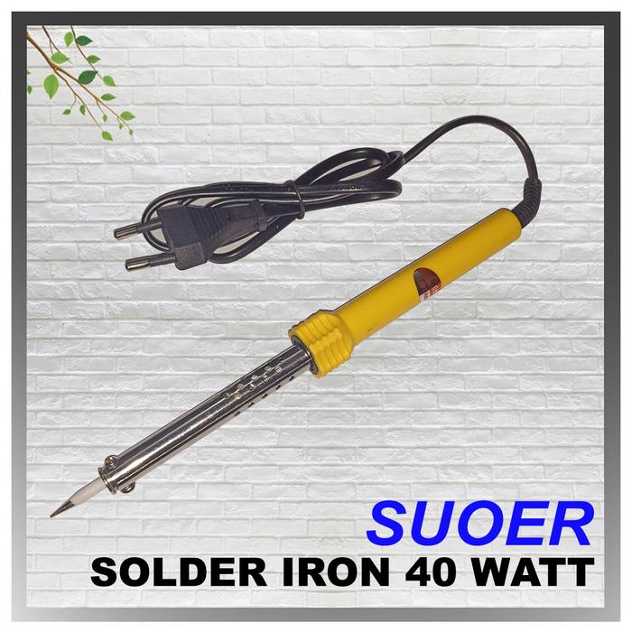 Jual Solder Gagang / Solder Tangan 40 Watt SOUER SE-9140 Kualitas Super ...