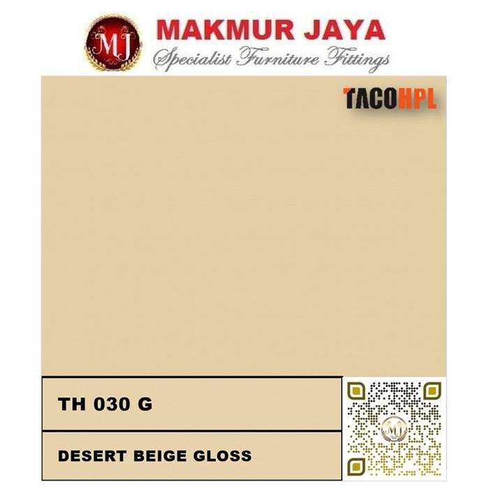 Jual HPL TACO TH 030 G DESERT BEIGE GLOSS I SOLID GLOSS - Kota ...