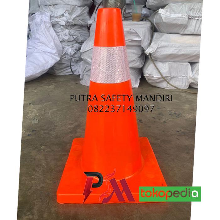 Jual TRAFFIC CONE 45 CM RUBBER ORANGE KERUCUT BATAS JALAN DARURAT MURAH - Jakarta Barat - Sales ...