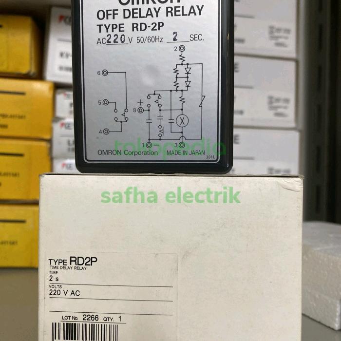 Jual OMRON RD2P 2S 220VAC TIME DELAY RELAY - Jakarta Barat - Safha electrikk | Tokopedia