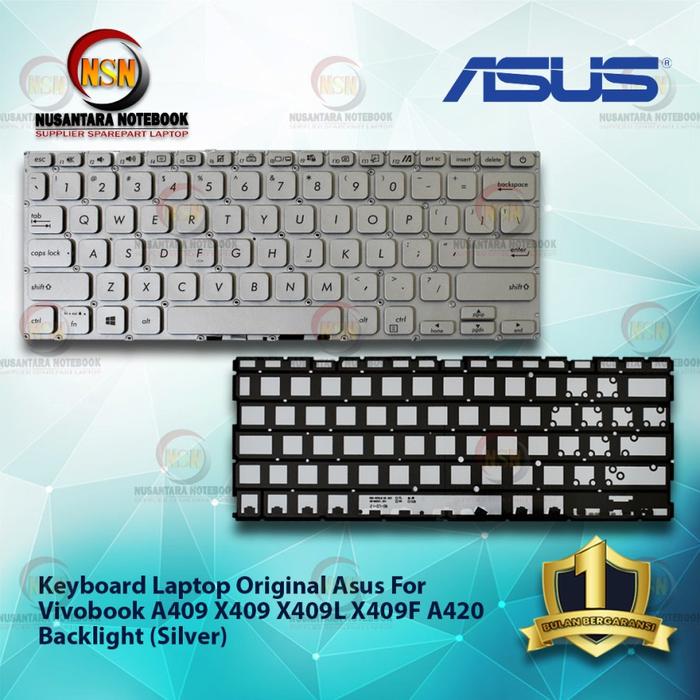 Jual Keyboard Original Laptop Asus For Vivobook A409 X409 Backlight ...