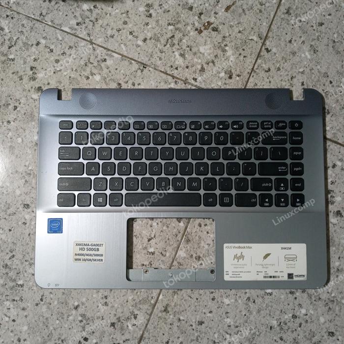 Jual keyboard +framAsus x441b.x441u.x441m.x441n.x441s ori full stiker ...
