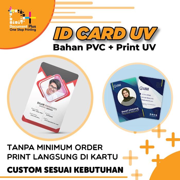 Jual CETAK ID CARD 2 SISI (print langsung di kartu) Print UV - Jakarta ...