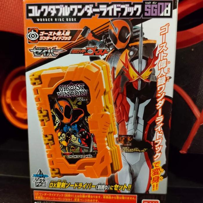 Jual WONDER RIDE BOOK KAMEN RIDER SABER ORIGINAL GHOST WINROKU - Kab ...