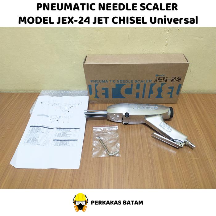 Jual Nitto Kohki JEX-24 Type Needle Scaler Jet Chisel Jarum Chipping ...