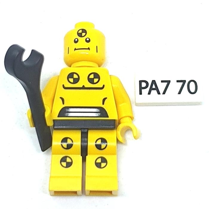 Jual Lego Minifigure Demolition Dummy Series 1 Original - with Tile ...