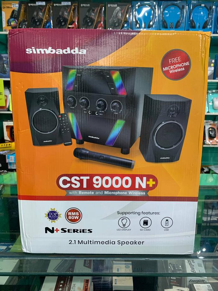 Jual Speaker Bluetooth SIMBADDA CST 9000N+ 2.1 Multimedia Super Bass + MIC - Kota Bandung ...