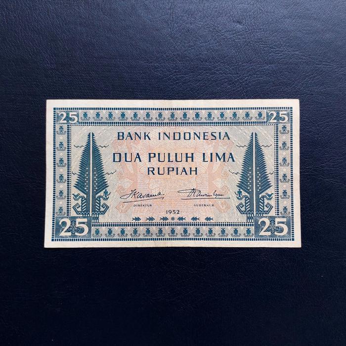 Jual Uang Kertas Kuno 25 Rupiah Seri Budaya tahun 1952 Perkeba - 808 - Kab. Ngawi - Tonang Store ...