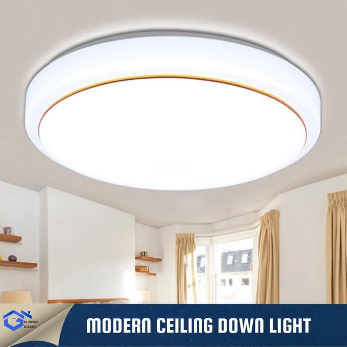 Jual Lampu Plafon LED Ceiling Light Minimalis Modern 24W 25,5cm Warm ...