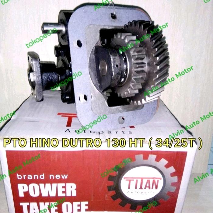 Jual PTO POWER TAKE OFF ASSY HINO DUTRO HT130 130HT M550 34/25T ASLI ...