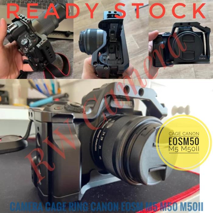 Jual Cage Rig Camera Canon Eosm50 Eos M5 M50 Hand Grip Bracket Not ...