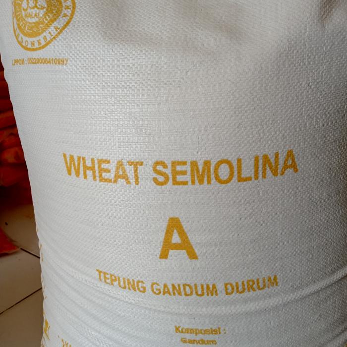 Jual wheat semolina A/Tepung Gandum Durum 1 kg ( Repack ) - Jakarta ...