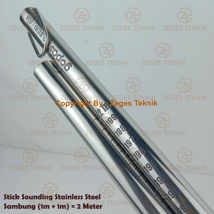 Jual Stick Sounding 2 Meter -- Deep Stick Stainless Steel - Kota ...