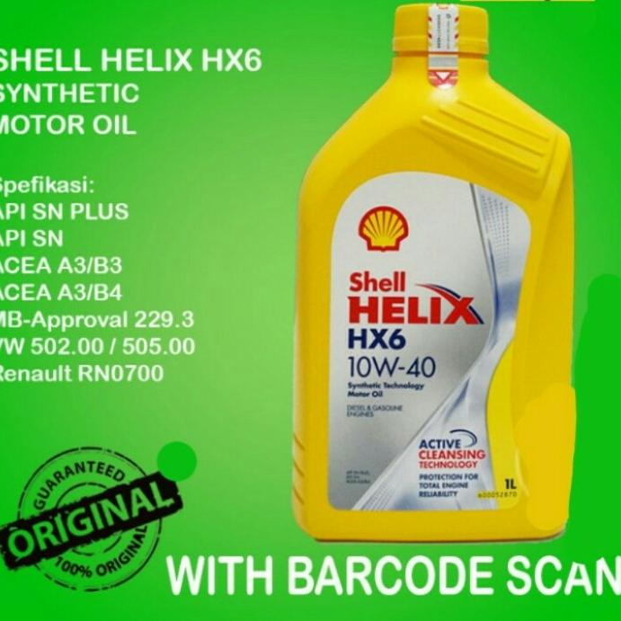 Jual shell helix hx6 10w 40 1liter - Jakarta Barat - Sugi jaya lancar ...